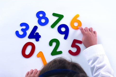 Acrylic Numbers 0-10 small 7Cm - For Use with Light Panels