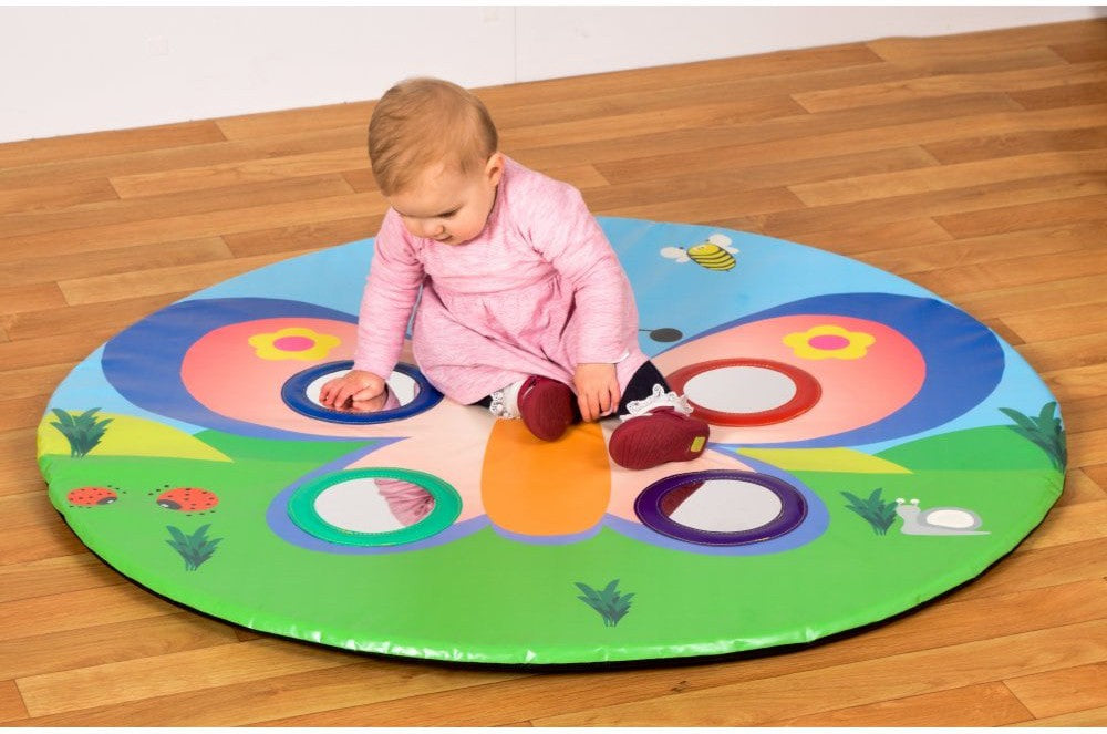 Baby Mirror Mat Butterfly