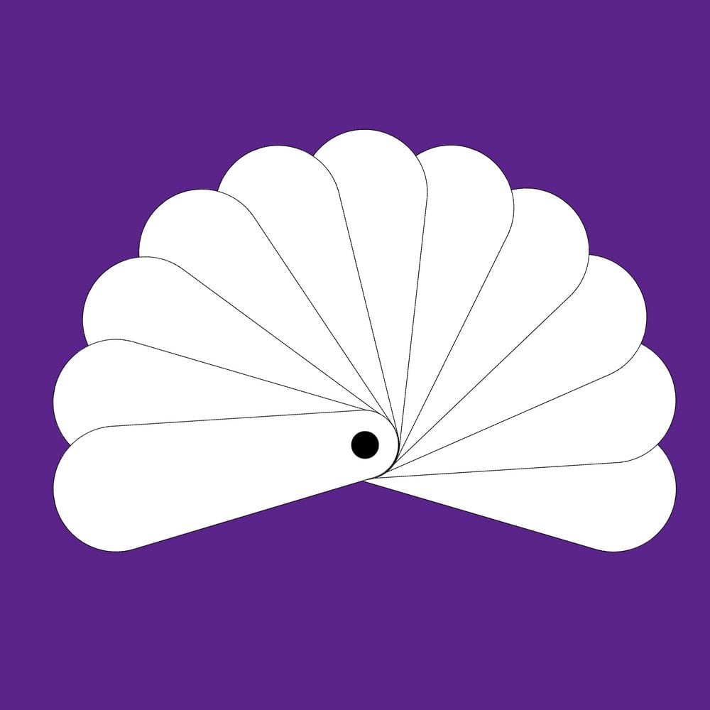 Blank Communication Fan