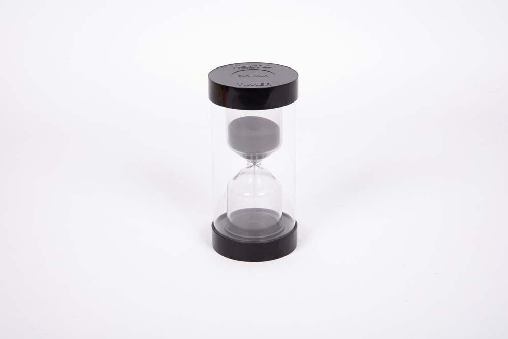 ColourBright Sand Timer - 30 Min. (Black)