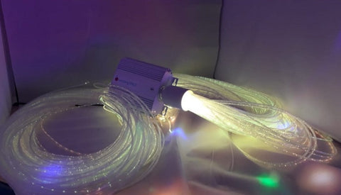 Connect Pro 2m x 100 Tails Colour Changing Fibre Optics with LED Light