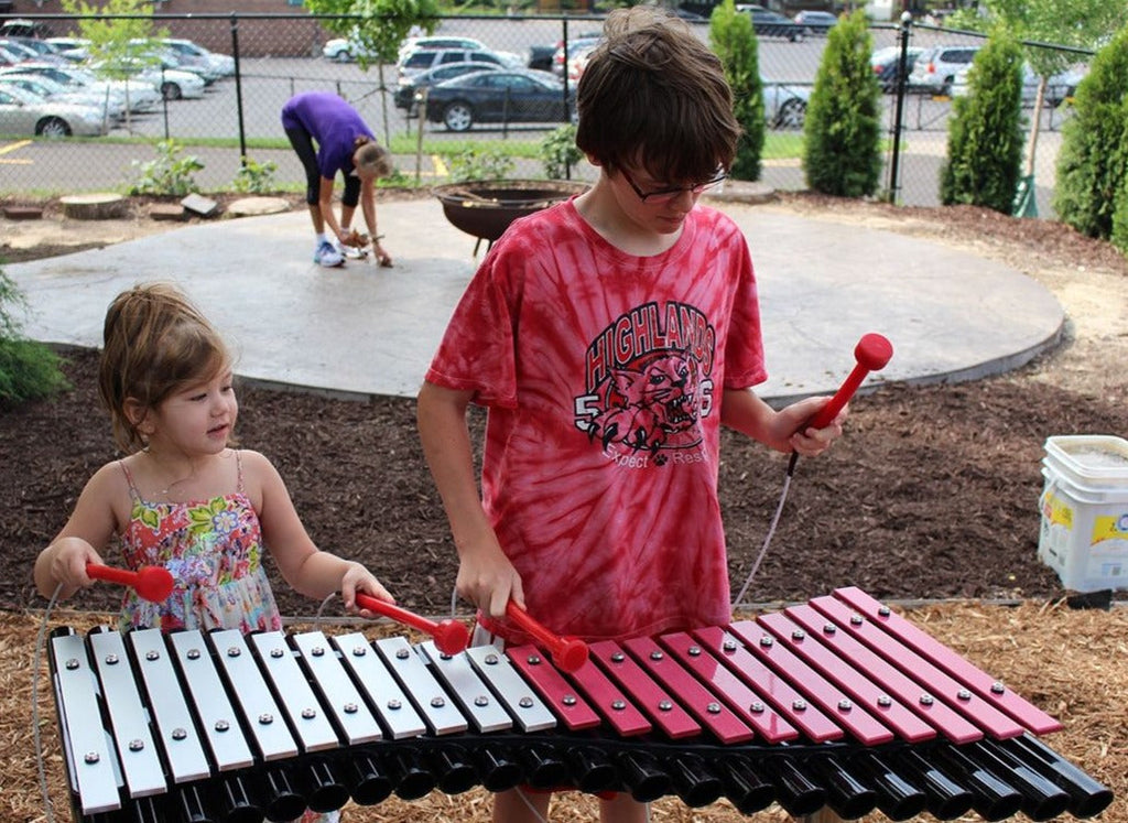 Duo Xylophone - Unique Outdoor Musical Instrument for Inclusive Play