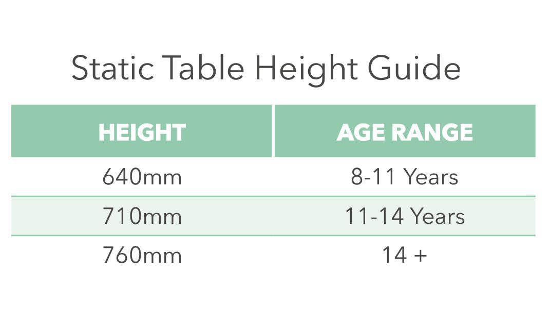 Elite Static Height Table: Versatile & Durable - Rectangle