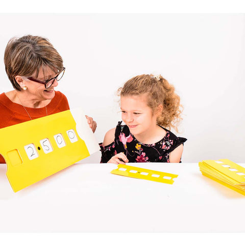 Decimal Sliding Line Set for Math Education | Ages 7+